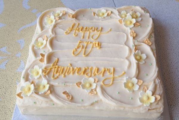 Large Square Celebration Cake