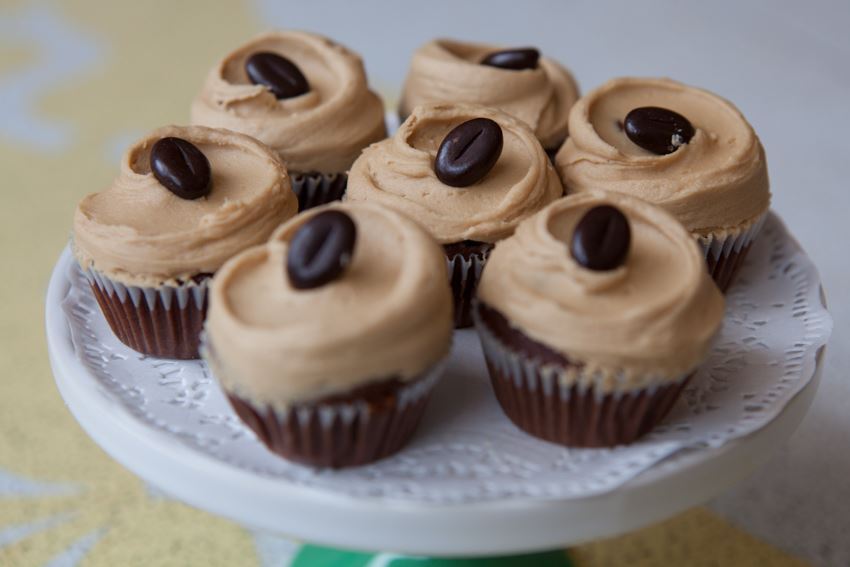 Mini Mocha Cupcake